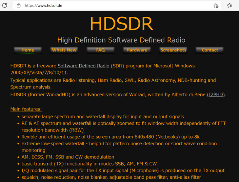 【BCL】多機能SDRの代表格HDSDRをインストールする手順を紹介します | 定年退職あぶはち取らず