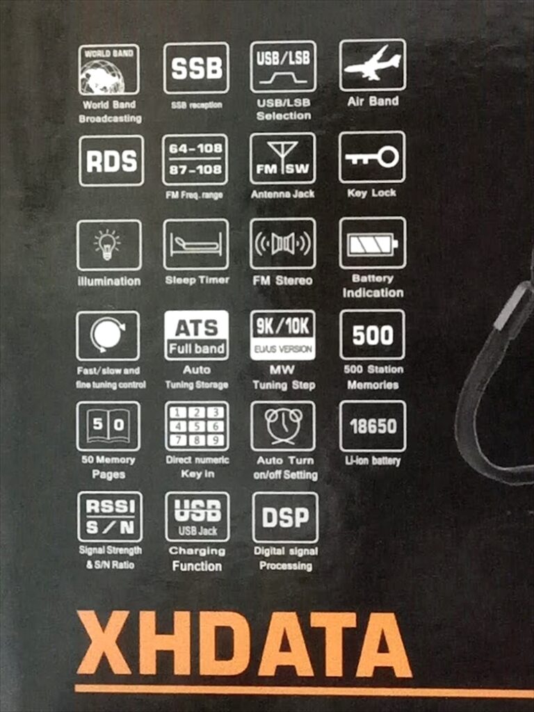 【BCL】D-808 | XHDATAのエアバンドも受信可能な中華ラジオの実力はいかに？ | 定年退職あぶはち取らず